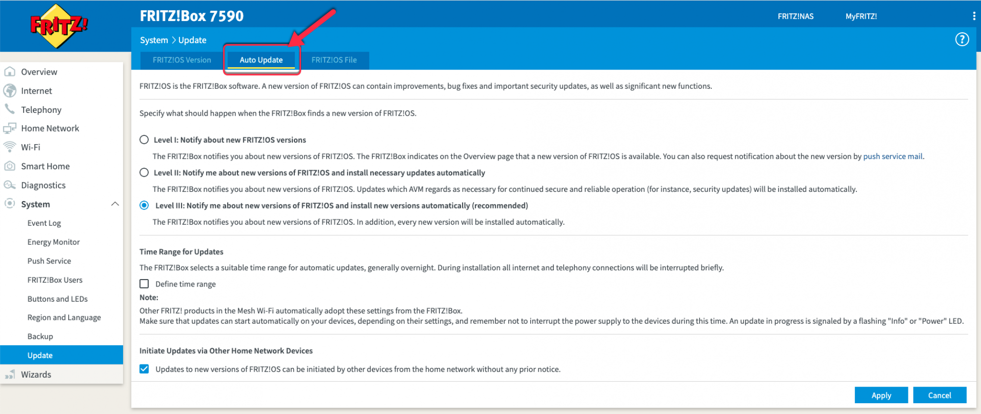 Hoe update ik mijn modem automatisch? | Freedom Helpdesk