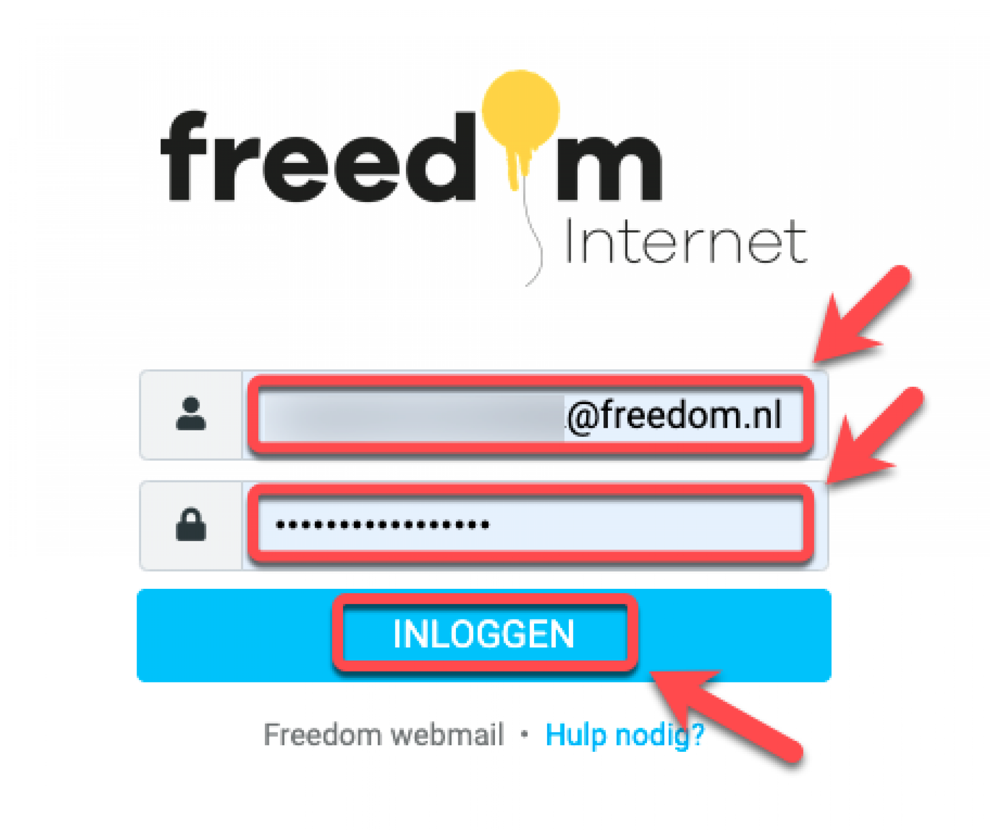 Hoe stel ik tweestapsverificatie in voor mijn webmail? | Freedom Helpdesk