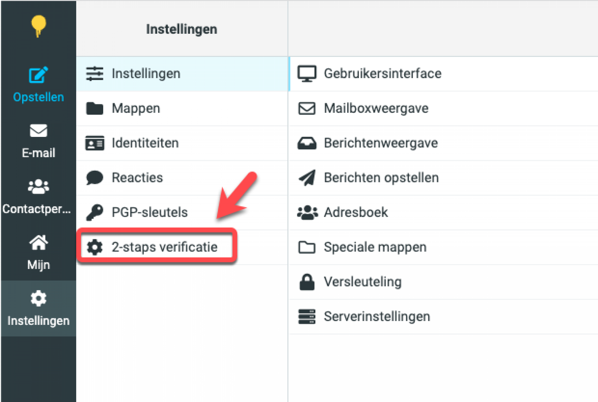 Hoe stel ik tweestapsverificatie in voor mijn webmail? | Freedom Helpdesk